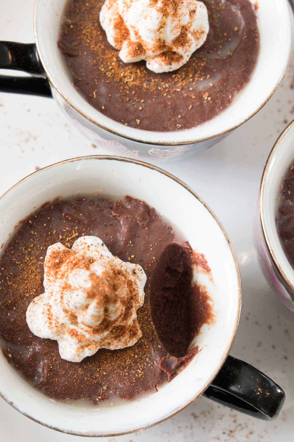 Chinese Five Spice Chocolate Pots de Creme - Pinch me, I'm eating