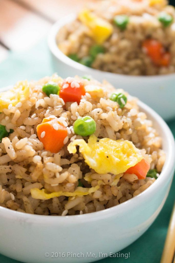 Easy Vegetable Fried Rice with Egg - Pinch me, I'm eating