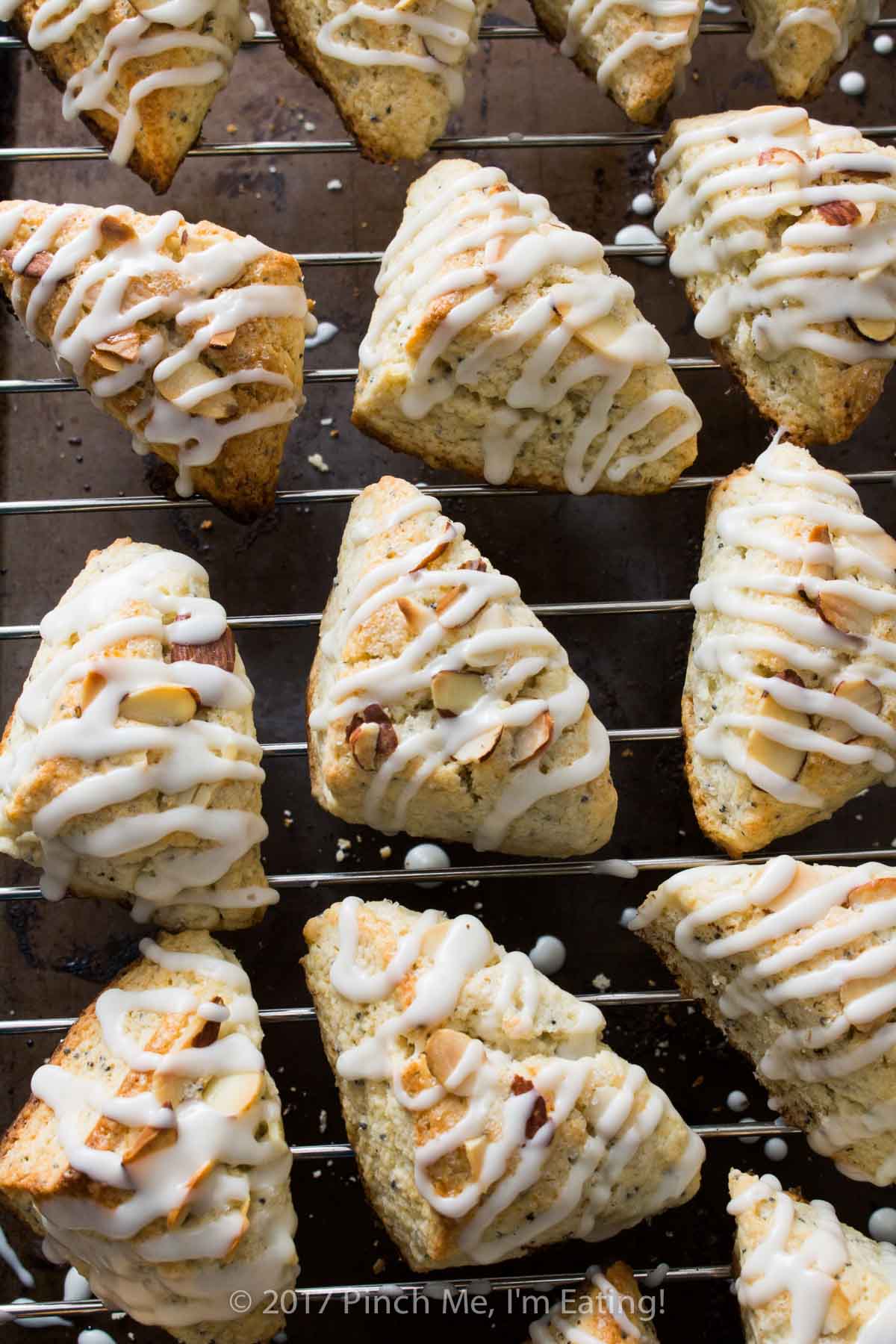 Almond Poppy Seed Scones Pinch Me Im Eating