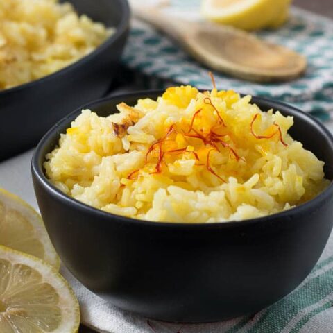 Rice Cooker Saffron Rice - Pinch me, I'm eating