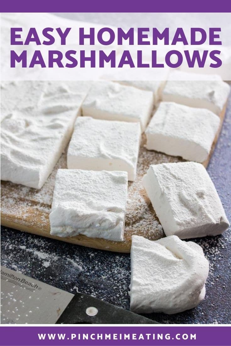 How to Make Homemade Marshmallows - Pinch me, I'm eating
