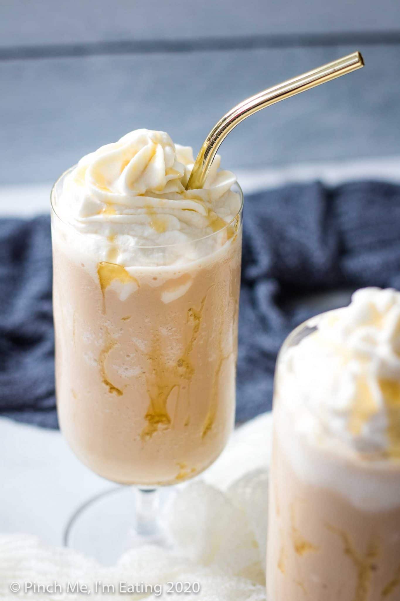 Lavender Earl Grey Frappuccino with Honey Vanilla Whipped Cream