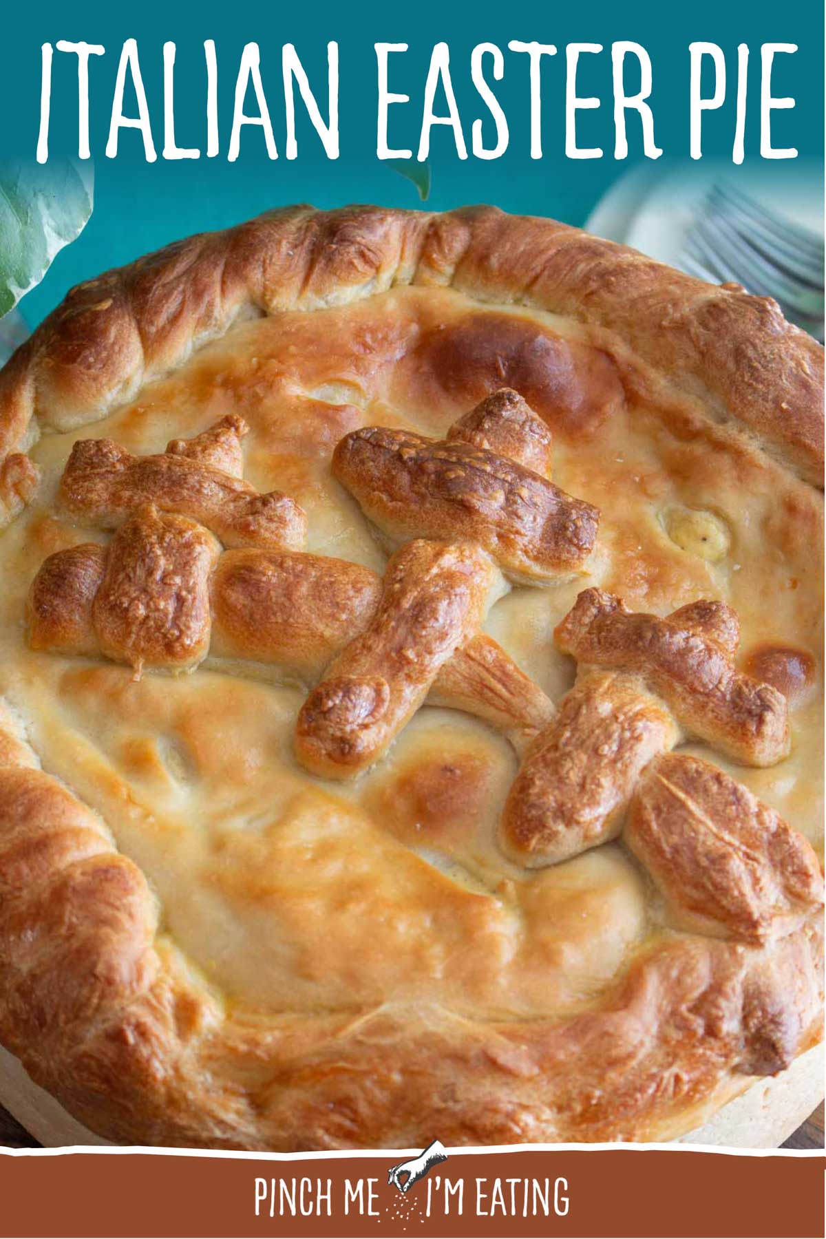 Easy Pizza Rustica (Traditional Italian Easter Pie or Pizzagaina)