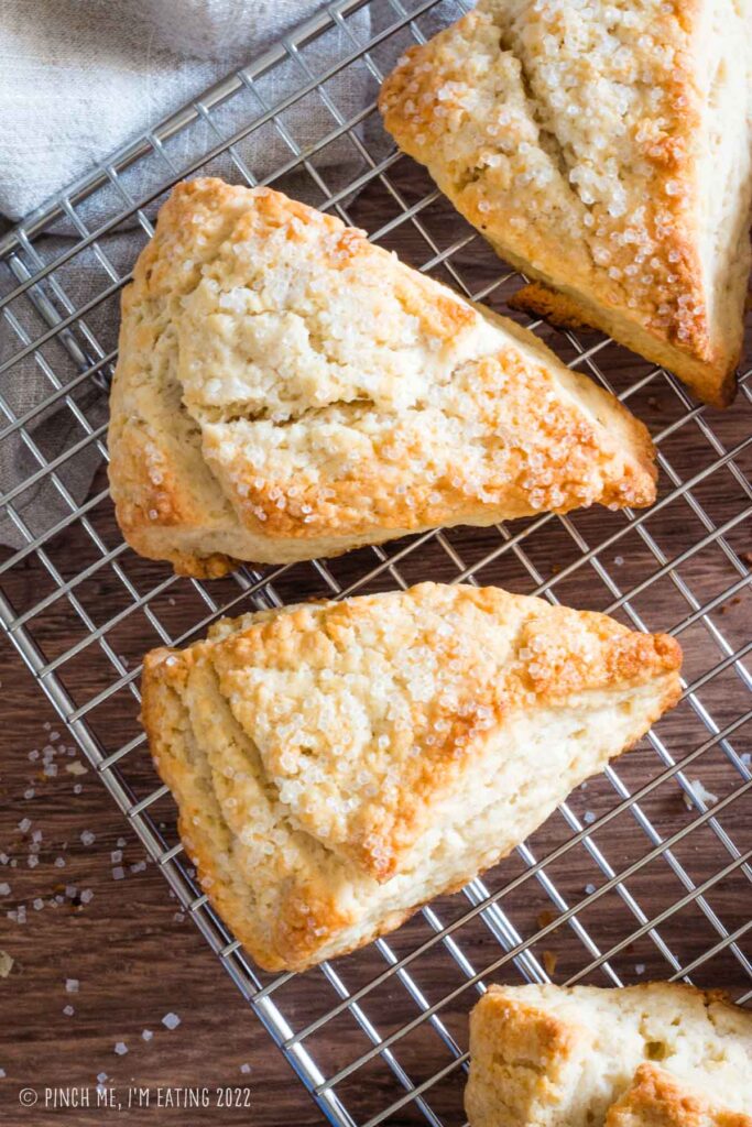 Easy Plain Scones (Basic Recipe) - Pinch me, I'm eating