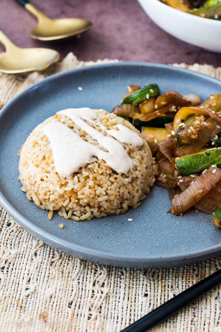 Simple Hibachi Fried Rice - Pinch me, I'm eating