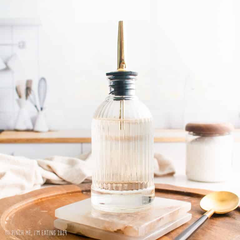Easy Simple Syrup Recipe for Coffee and Cocktails - Pinch me, I'm eating