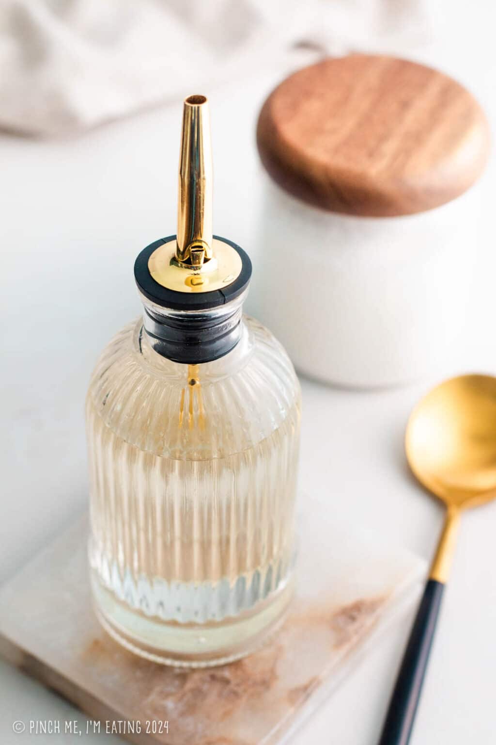 Easy Simple Syrup Recipe for Coffee and Cocktails - Pinch me, I'm eating