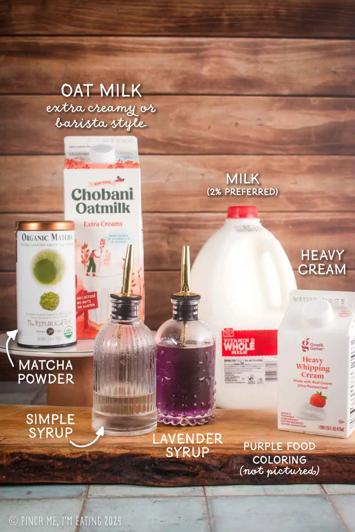 Iced Lavender Cream Oatmilk Matcha Latte (Starbucks Copycat!)