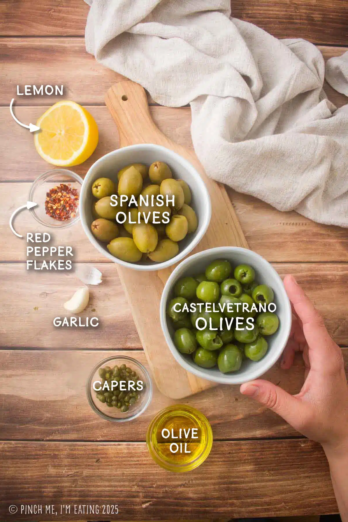 Easy Green Olive Tapenade - Pinch me, I'm eating