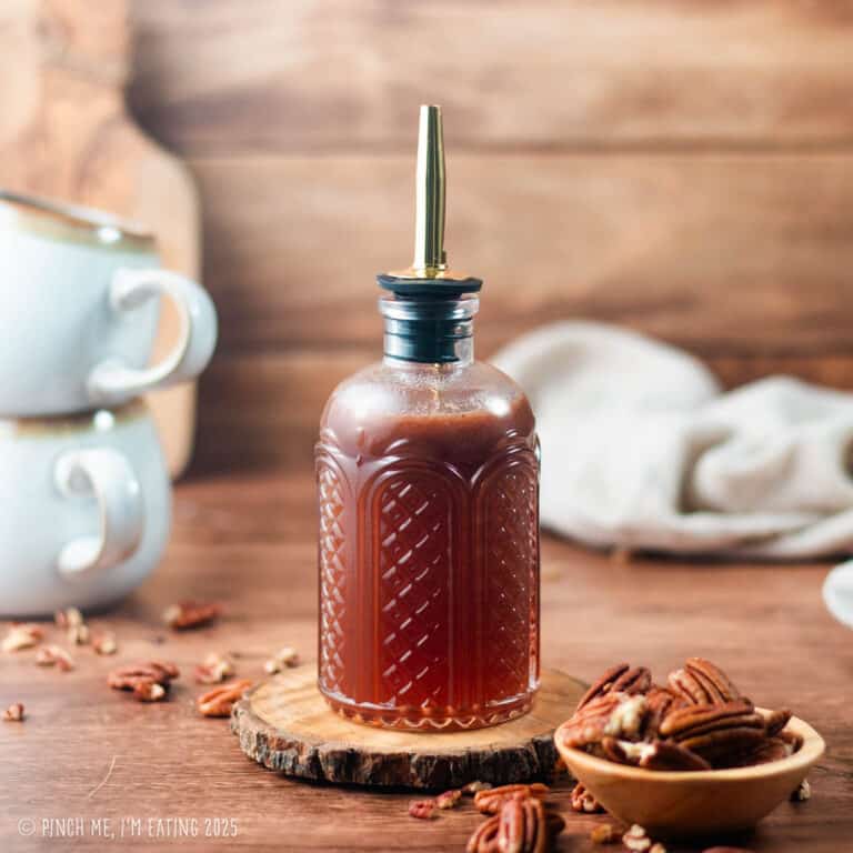 Homemade Pistachio Syrup for Coffee - Pinch me, I'm eating